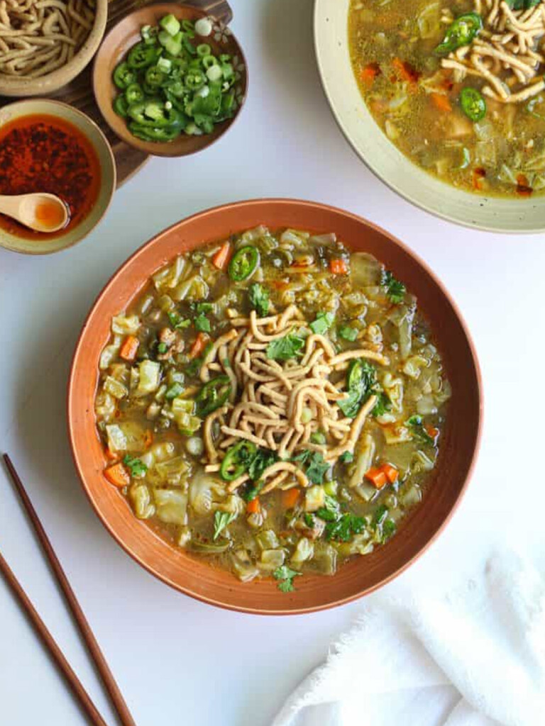 Manchow Soup Recipe Delicious and Healthy 🥰
